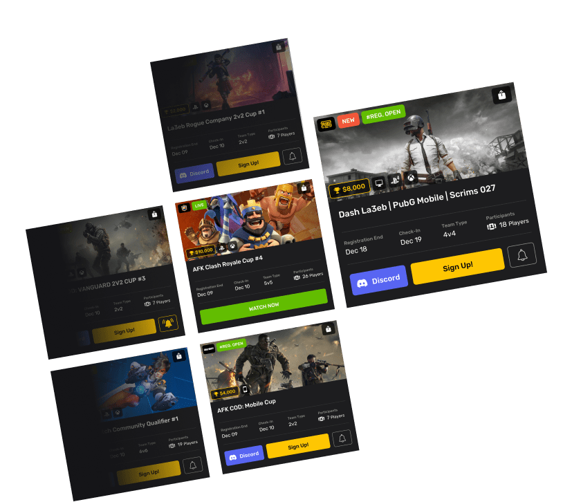 Build Your Gamer Profile and Find Gamer Friends on La3eb App